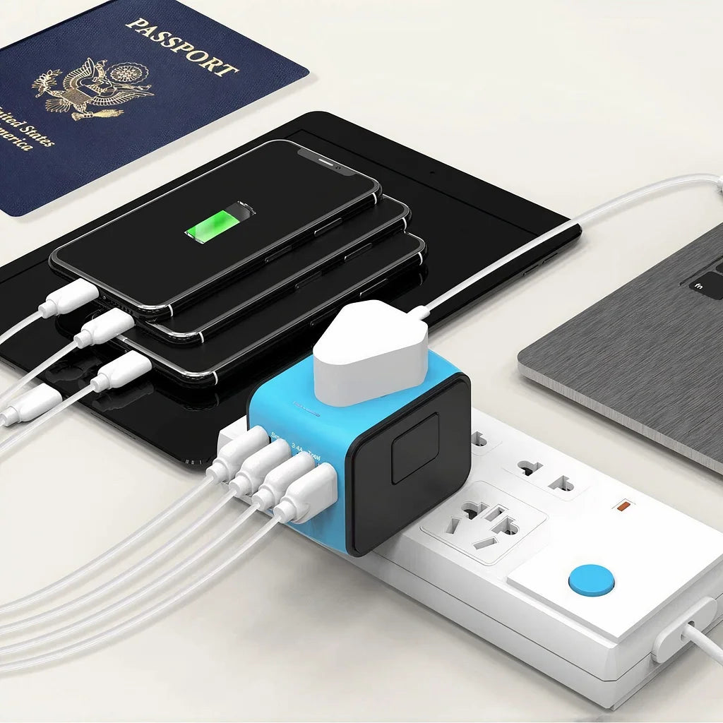 Multifunctional Travel Charger Converter – KENYA MALL