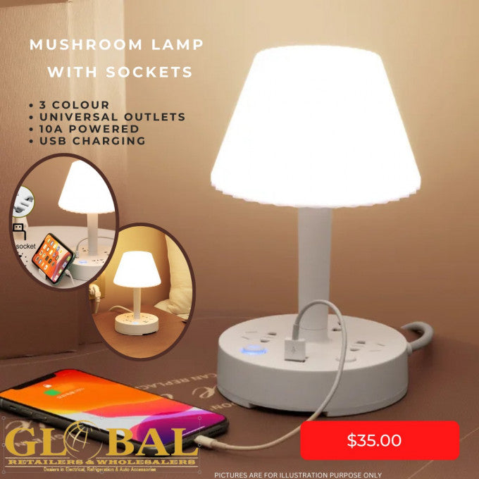 Multi-Function Socket Table Lamp – KENYA MALL